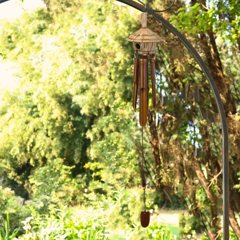 1x Wind Chime - Bamboo Bird Hut – Wholesale.hadeco.co.za