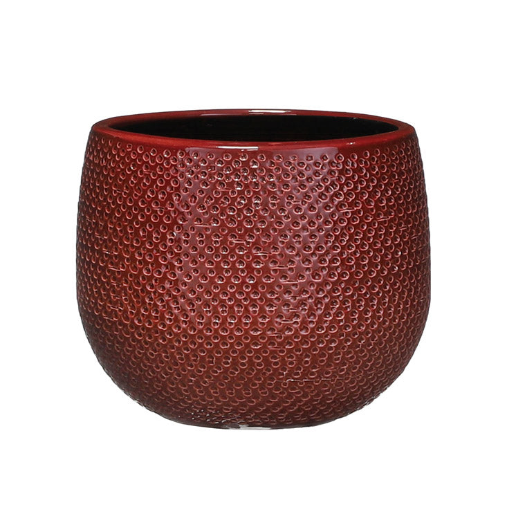 Gabriel Round Pot - Bordeaux - Various Sizes – Wholesale.hadeco.co.za